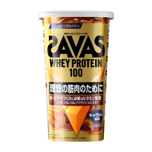 ザバス ホエイプロテイン100 キャラメル風味 280g | TEAM MATE